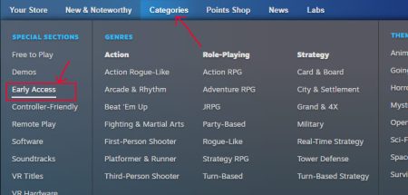 How to Get Early Access Games on Steam?