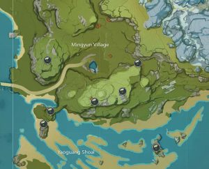 All Qingxin Flower Locations in Genshin Impact
