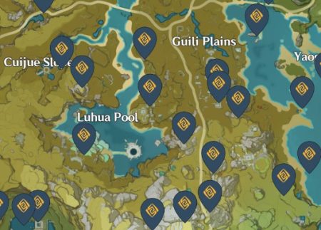 All the Geoculus Locations on Genshin Impact