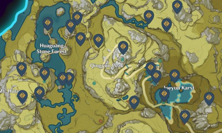 All the Geoculus Locations on Genshin Impact