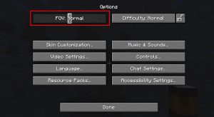 How to Zoom in Minecraft