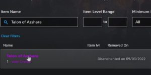 How Do I Restore an Item in WoW?