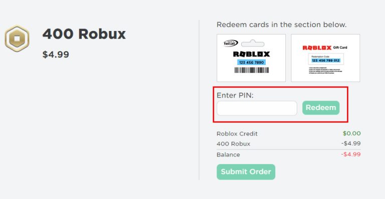 How to Redeem Gift Card in Roblox