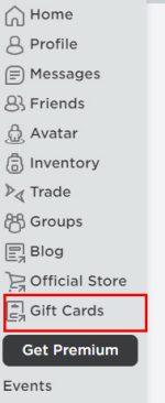 How to Redeem Gift Card in Roblox