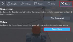 How to Record on Roblox?