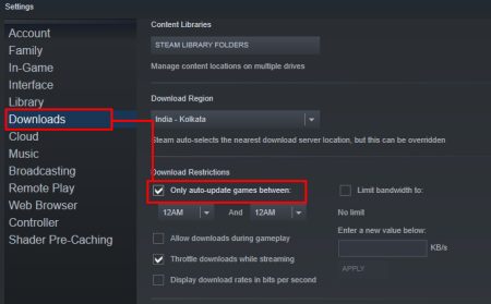 How to Disable Steam Auto Update?