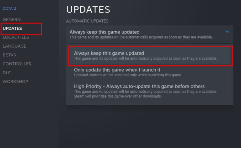 How to Update Steam?