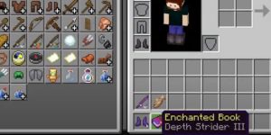 How to Get And Use Depth Strider Enchantment in Minecraft?