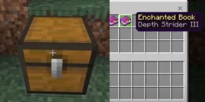 How to Get And Use Depth Strider Enchantment in Minecraft?