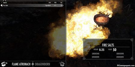 Where to Find Fire Salts in Skyrim?