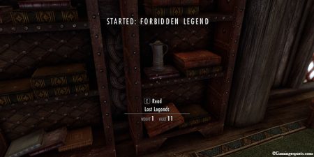 How to Complete the Forbidden Legend Quest in Skyrim