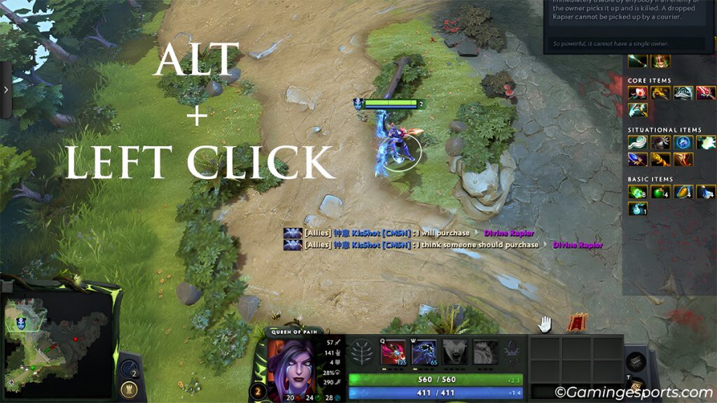 Dota 2 Shortcut Keys and Mouse Binds