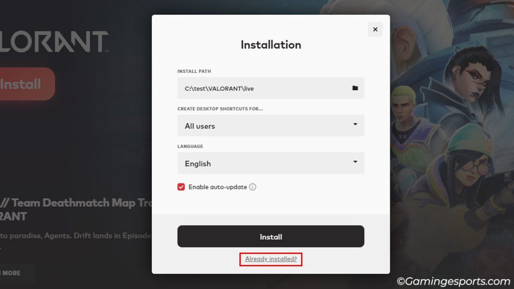 How to Change Valorant Install Path?